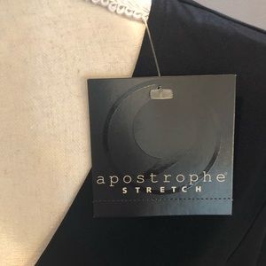 Apostrophe | Dresses | Nwt Womens Apostrophe Stretch Faux Wrap Dress ...